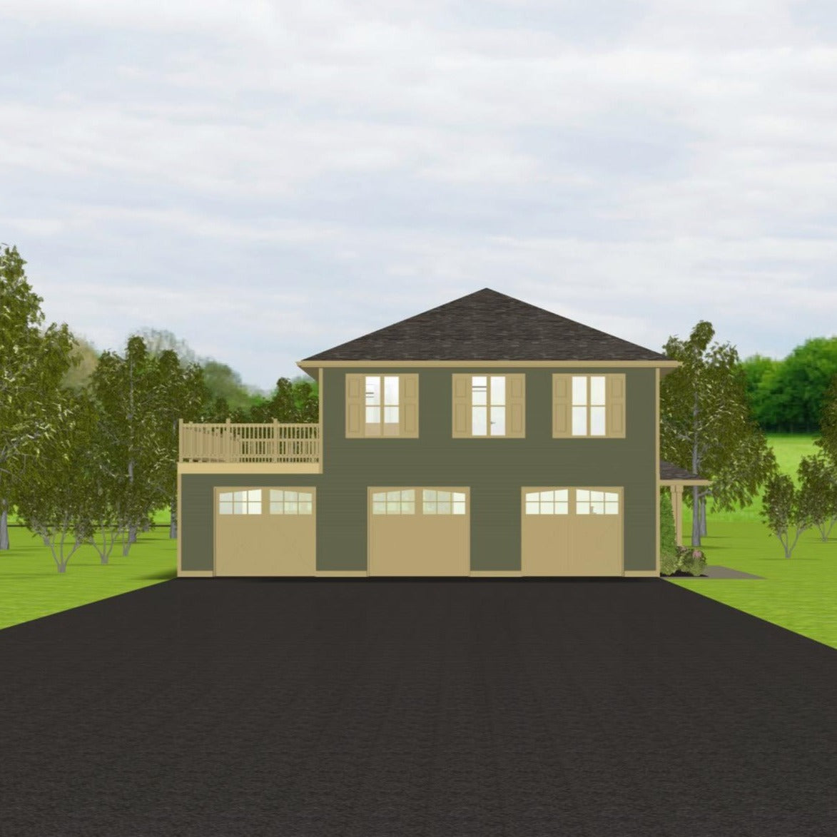 Plan #21-0036 | House, 2 Storey, Slab on Grade, 2 bedroom, 2 bathroom ...